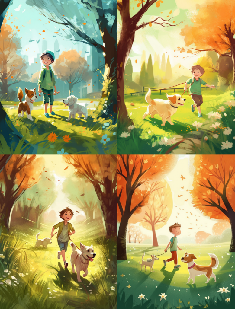 Midjourney生成3种复杂的扁平风格插画（附关键词） – 设计泡一泡